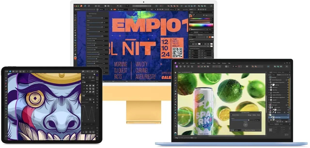 Affinity 2.5がリリース - Canvaによる買収後の初のアップデート | ソフトアンテナ