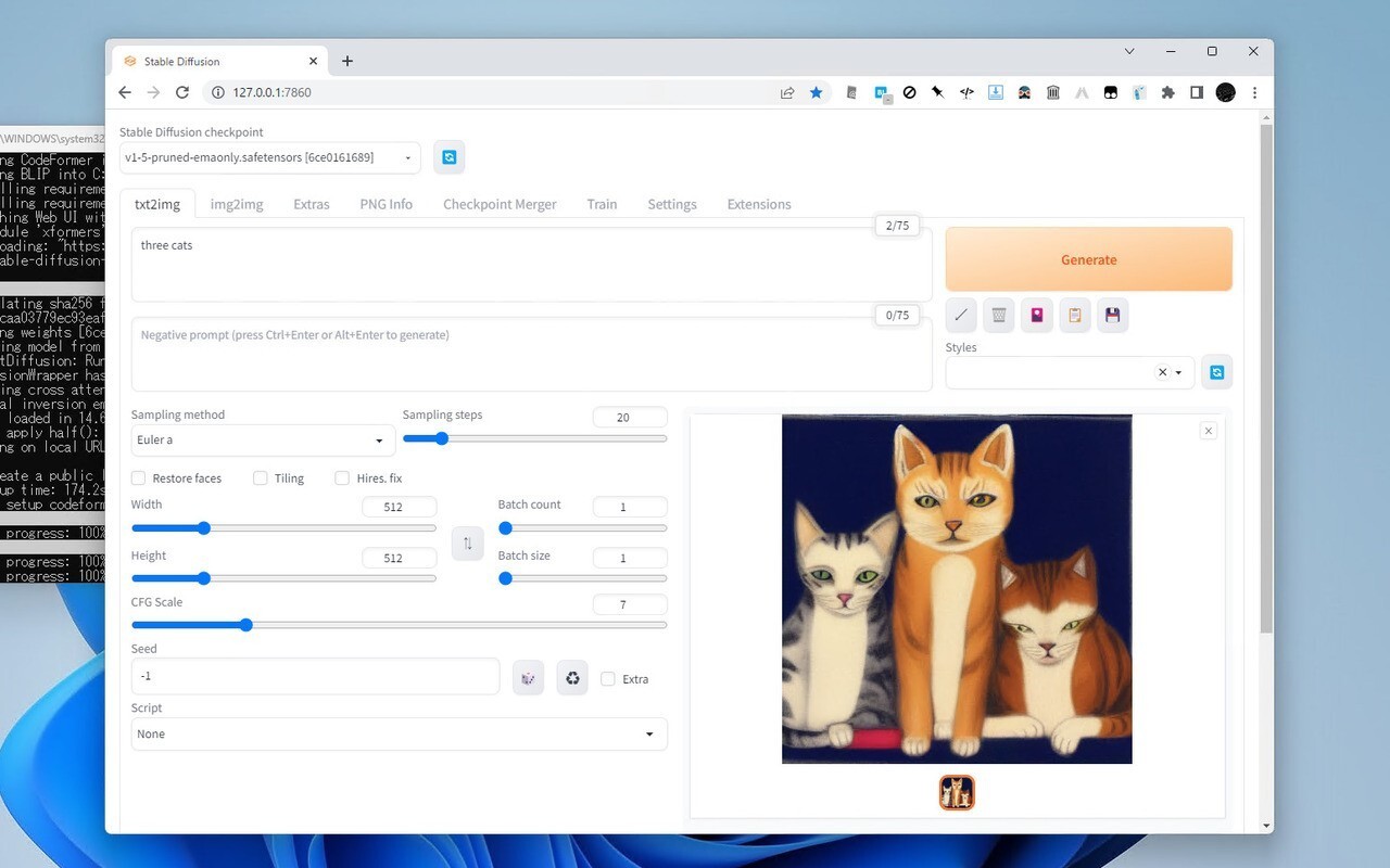 誰でも簡単にAI絵師になれる！AUTOMATIC1111版Stable Diffusion web UIをインストールする方法 | ソフトアンテナ