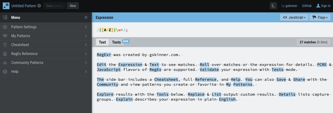 Awesome Regex - 正規表現ライブラリ、ツール、フレームワークなどをまとめた厳選コレクション | ソフトアンテナ