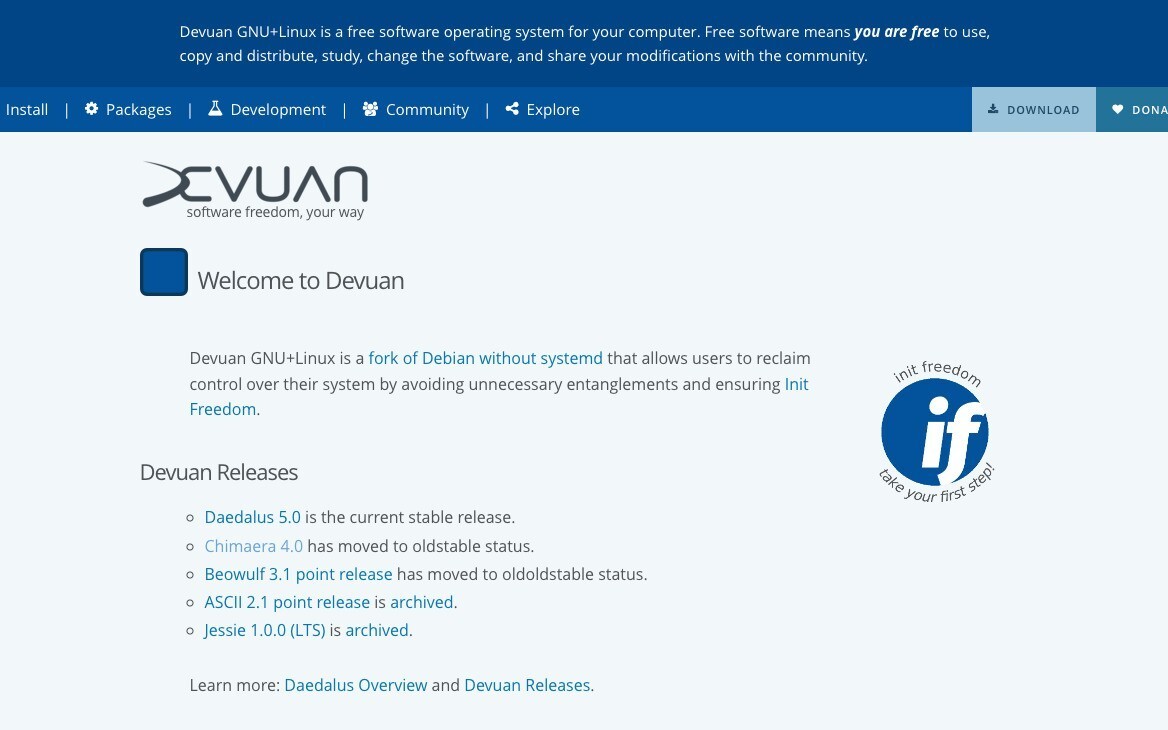 Devuan 5.0がリリース - systemdを使用しないDebian 12ベースのLinuxディストリビューション | ソフトアンテナ