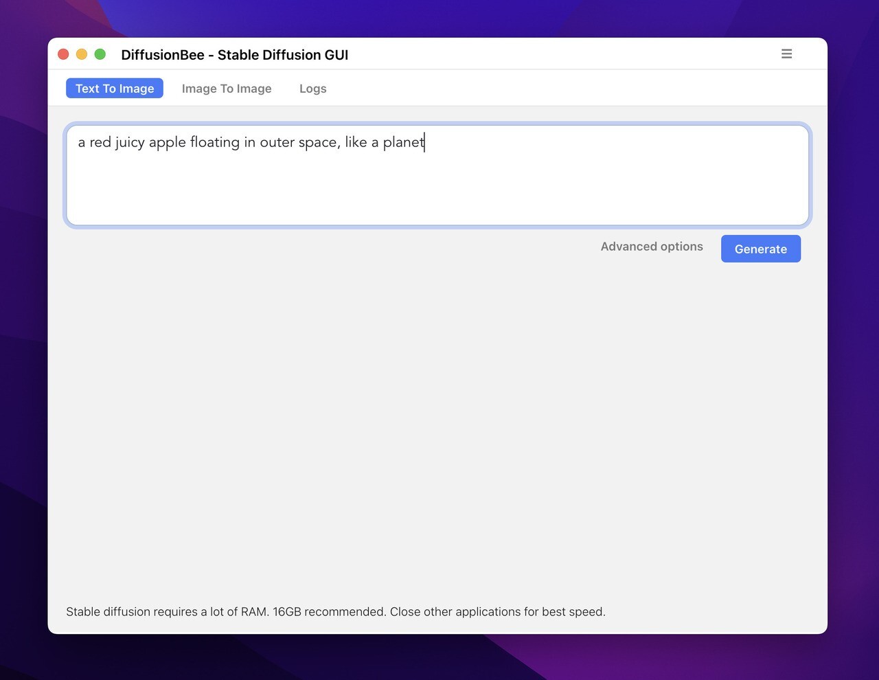 Diffusion Bee - M1/M2 Mac上でStable Diffusionをワンクリックで実行できるGUIアプリ | ソフトアンテナ