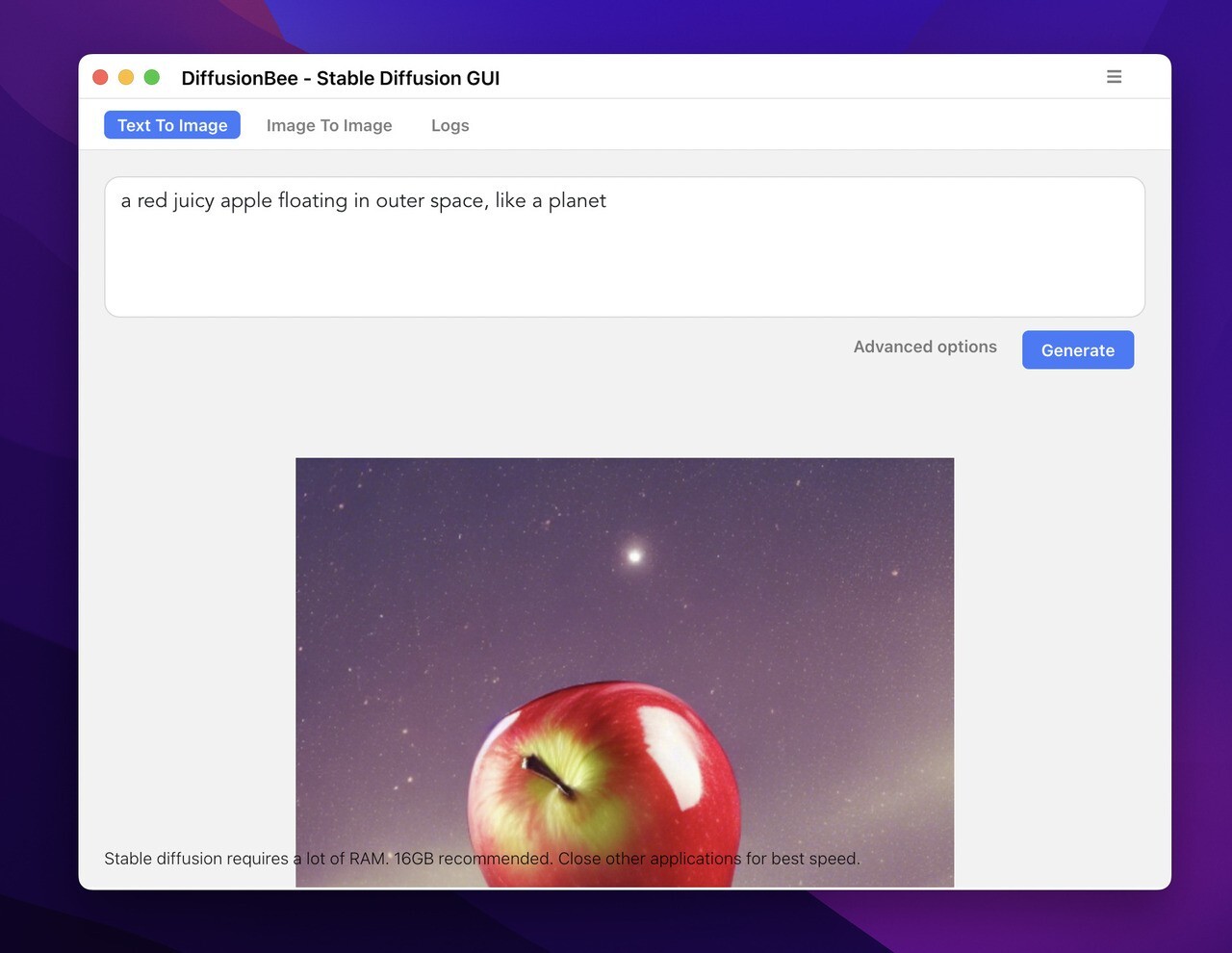 Diffusion Bee - M1/M2 Mac上でStable Diffusionをワンクリックで実行できるGUIアプリ | ソフトアンテナ