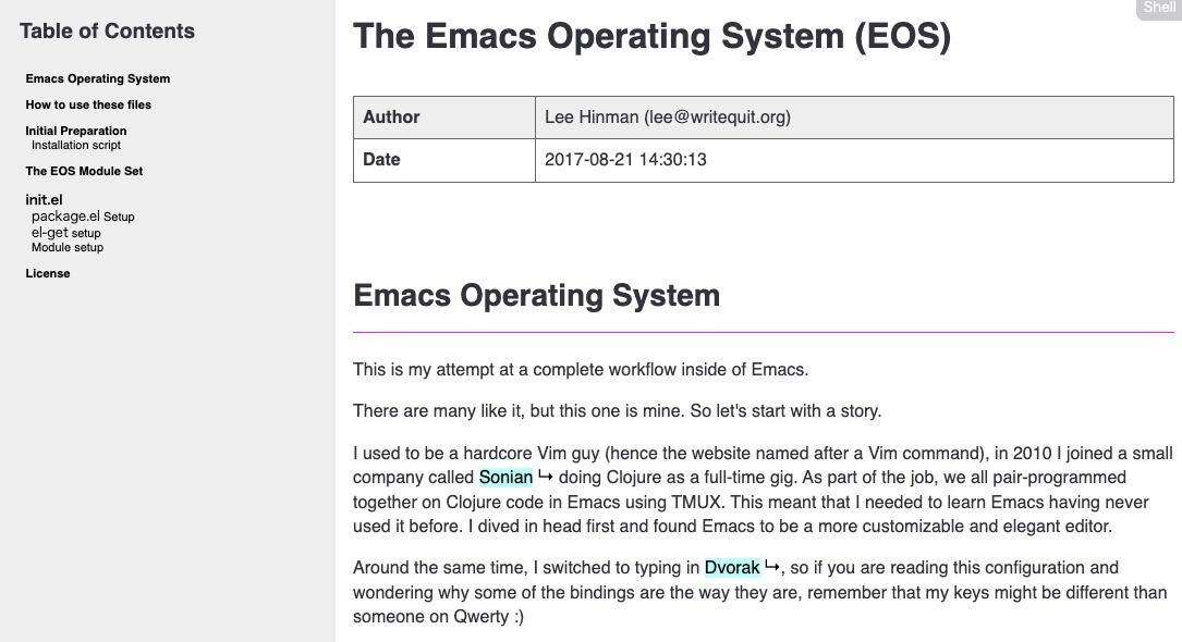 Emacsガチ勢必見、EmacsをOSとして使うための「Emacs Operationg system」プロジェクト | ソフトアンテナ