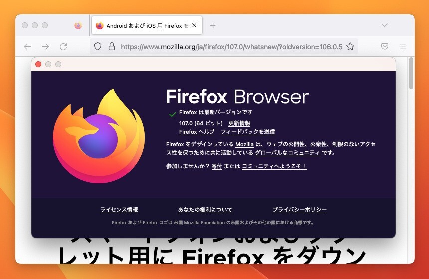 Firefox 107がリリース - パワープロファイリングがLinuxやIntel Macをサポート | ソフトアンテナ