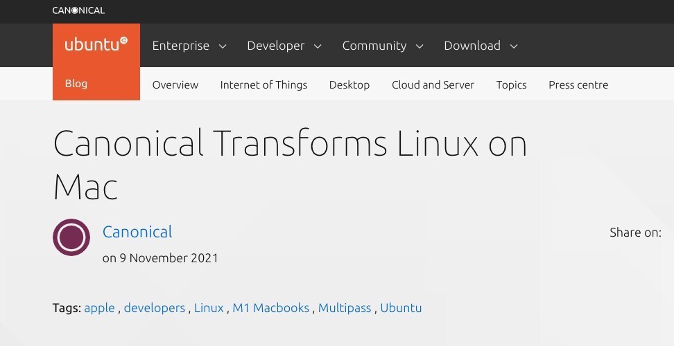 超速でUbuntu VMをM1 Macで使用することができるMultipass 1.8がリリース | ソフトアンテナ