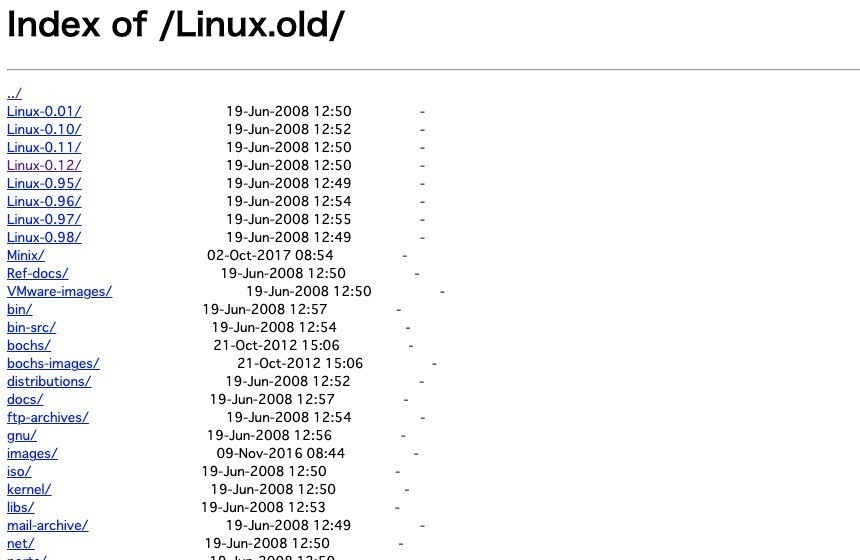OldLinux - 古代のLinux関連情報をアーカイブするプロジェクト | ソフトアンテナ