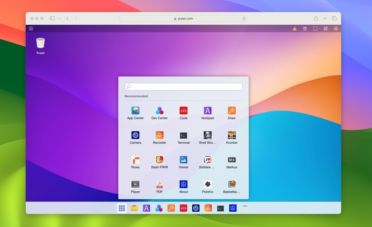 Puter - ブラウザ内で実行できるオープンソースのInternet OS | ソフトアンテナ