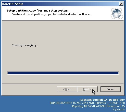 ReactOS、3つの大きなバグを修正してGUIセットアップが前進 | ソフトアンテナ