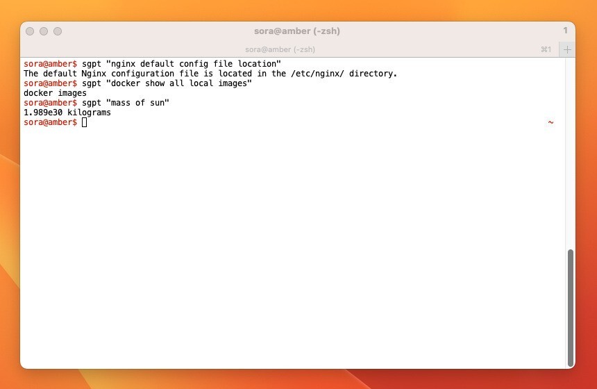 Shell GPT - ChatGPTをコマンドラインから呼び出すことができるユーティリティ | ソフトアンテナ