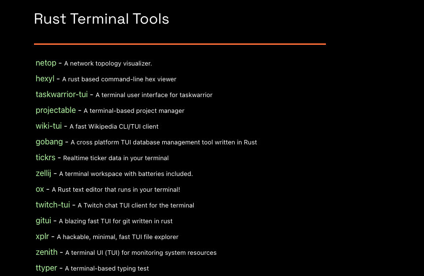 Terminal Trove - ターミナルで動作するコマンドラインツールのコレクション | ソフトアンテナ