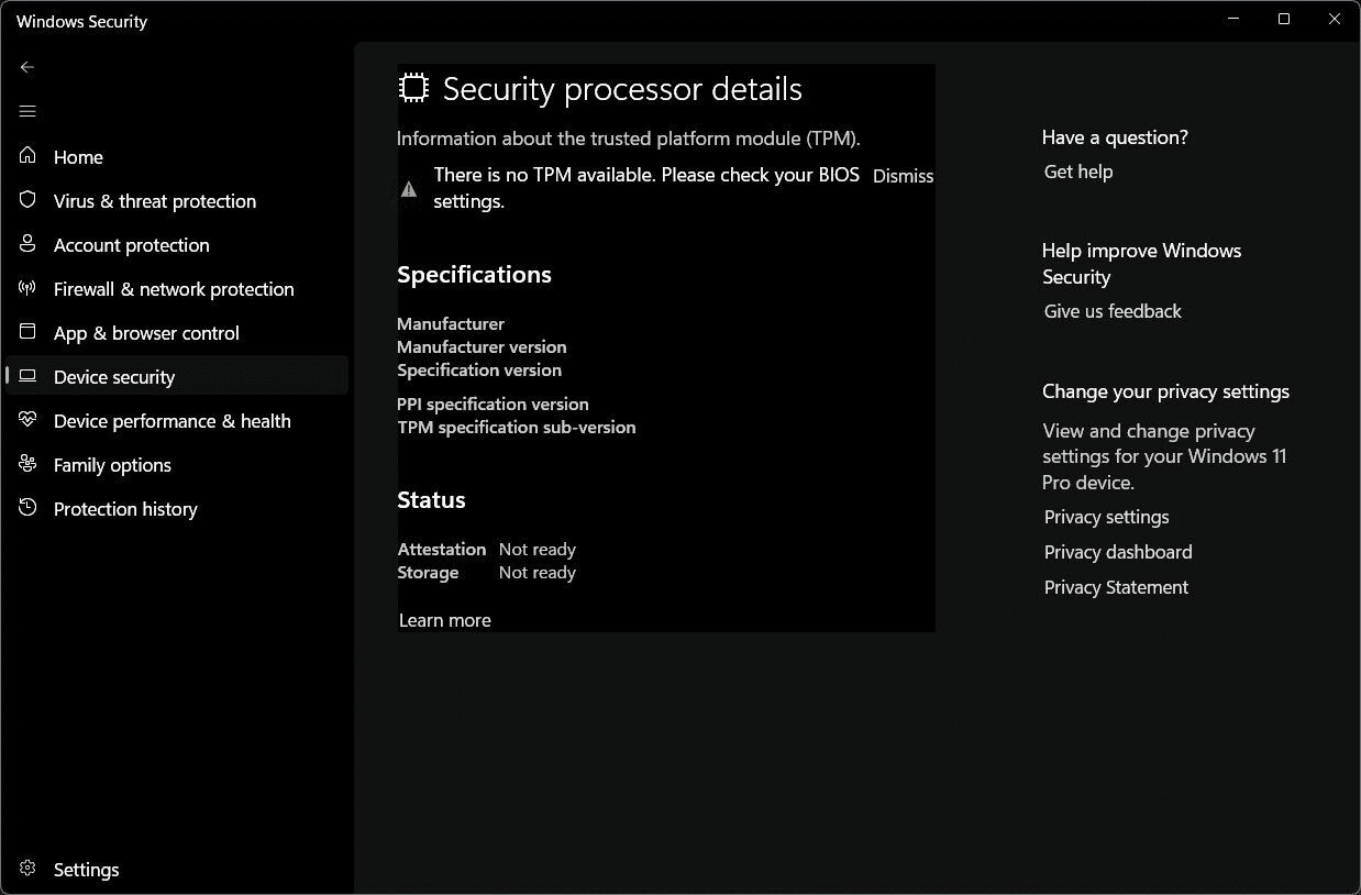 Windows 11対応PCでTPMが検出されないのはバギーなMicrosoft Defenderが原因か？ | ソフトアンテナ