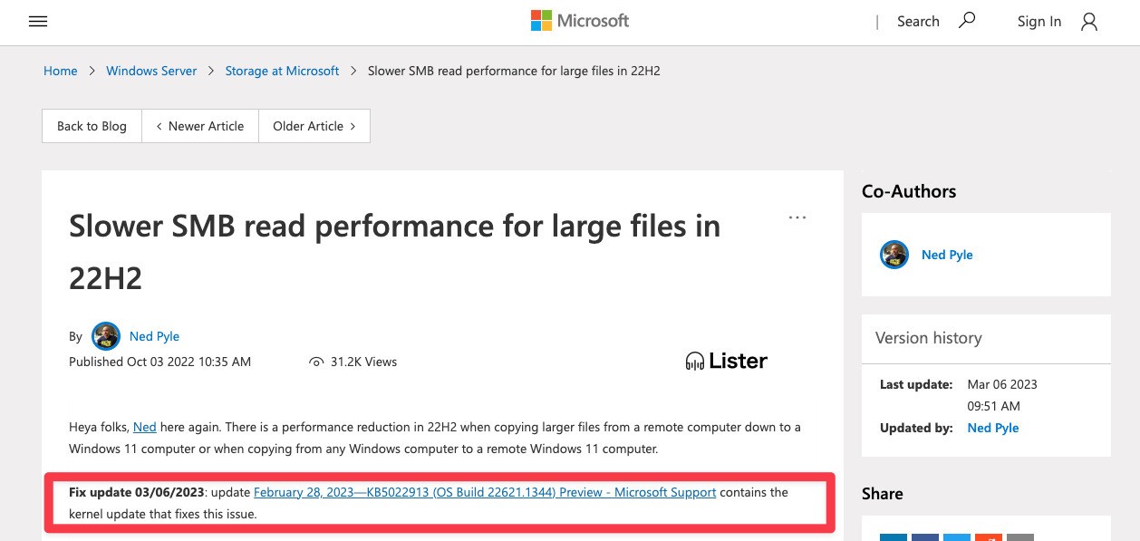 Windows 11でSMBファイルコピーが遅くなる問題がついに解決 | ソフトアンテナ
