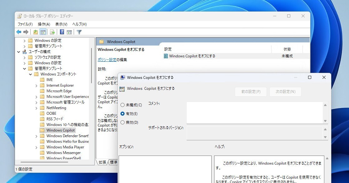 Windows 11のCopilotを非表示・無効にする方法 | ソフトアンテナ