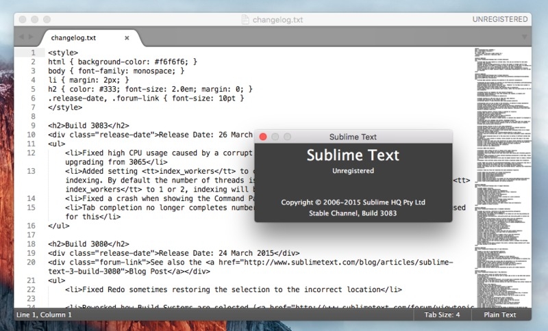 Sublime Text 3